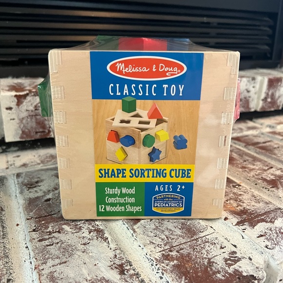 Melissa & Doug | Toys | Melissa Doug Shape Sorting Cube Classic Toy ...